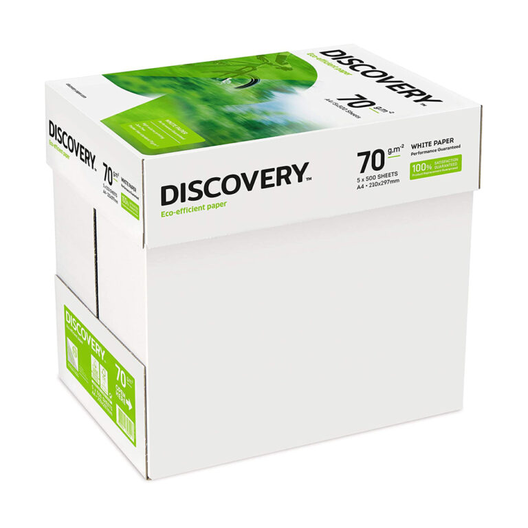 Discovery A4 Printer Paper 75gsm, 500 Sheets, 5 Reams