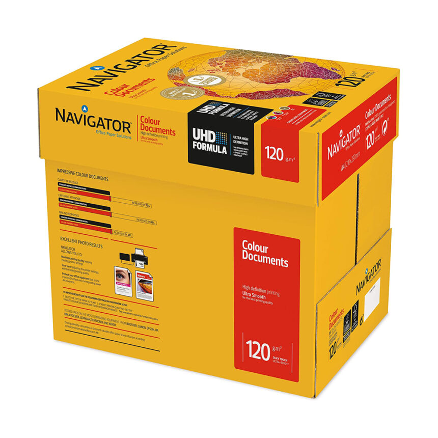 Navigator A4 Paper 100gsm - Box of 5 Reams - Office Point